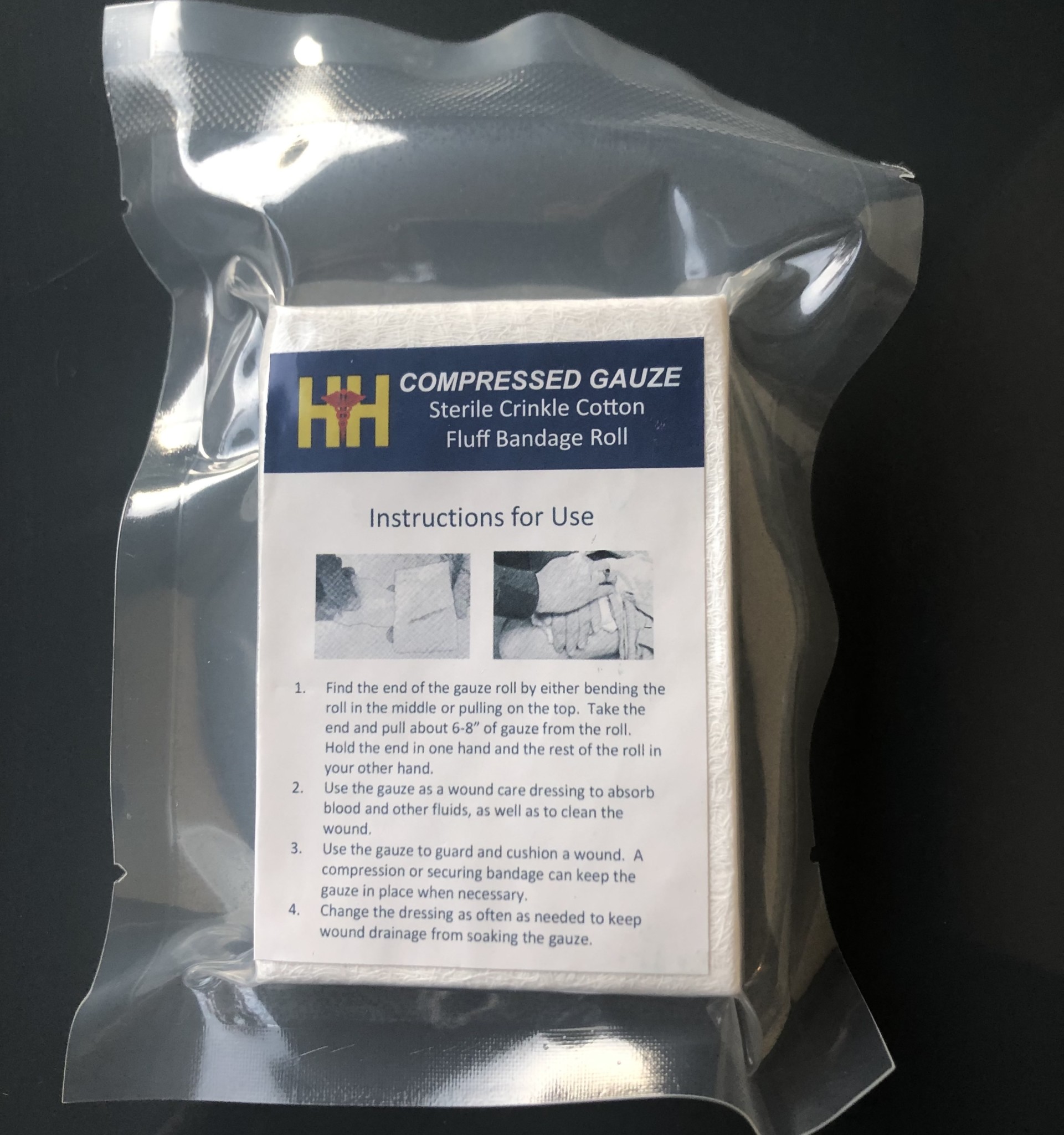Compressed Gauze H&H